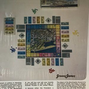 Groovy Games | Games | Vintage Washington Scene Board Game Groovy Games ...